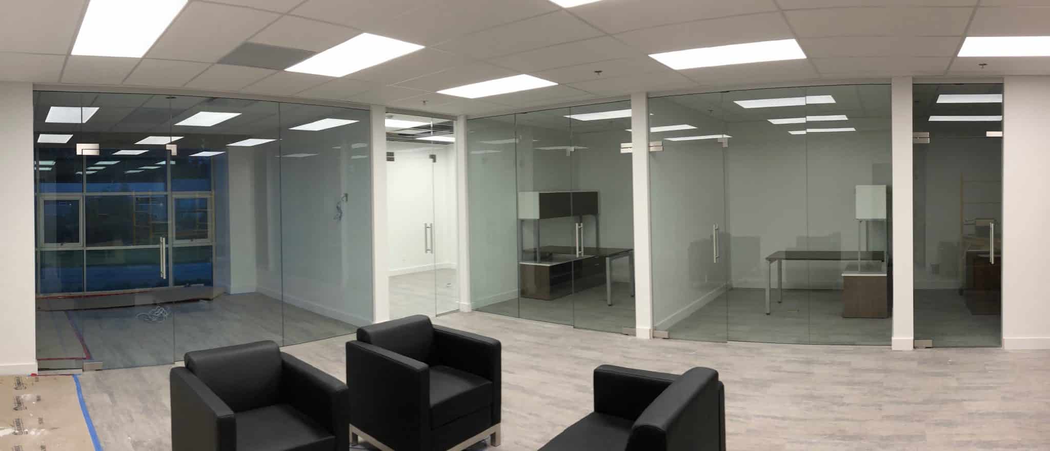 Shop Office Glass Partitions - Premium Glass Guaranteed