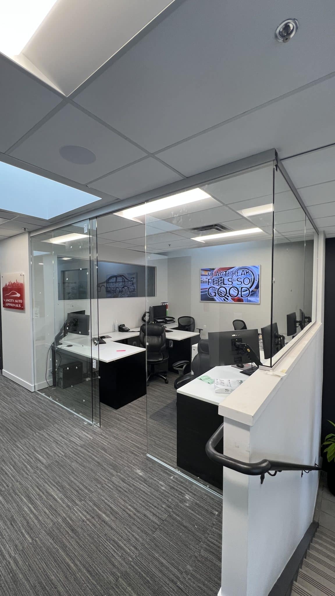 Shop Office Glass Partitions - Premium Glass Guaranteed